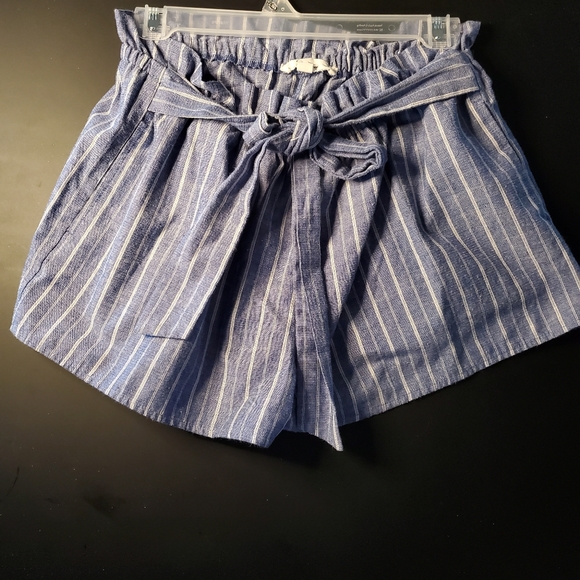 Love Tree | Shorts | Love Tree Stripe Paper Bag Shorts | Poshmark